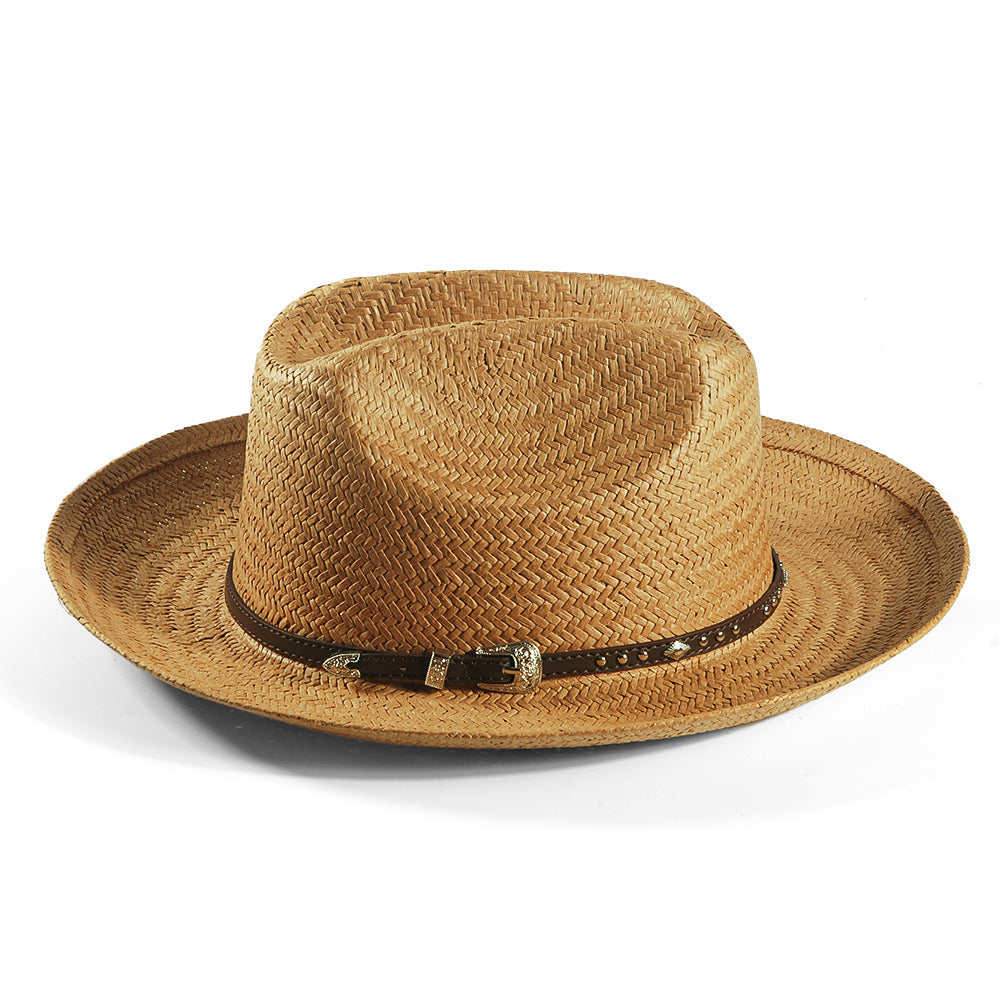 Miller Ranch Fedora Hat - Patriotic Straw(Includes All The Accessories ...